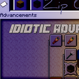 Idiotic Advancement Names - Files - Minecraft Resource Packs - CurseForge