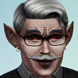 Vampire Art Professor Sim - [ Elder Sim | NO CC ] - The Sims 4 Sims ...