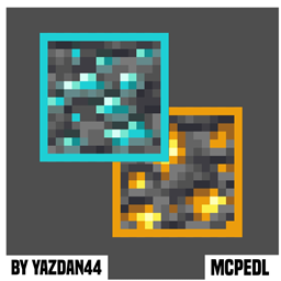 Highlighted Ores - Minecraft Bedrock Texture Packs - CurseForge