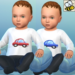 Maxis Match Infant Car Shirts - The Sims 4 Create a Sim - CurseForge