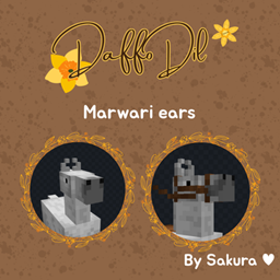 ♥ Marwari horse ears ♥ - Minecraft Resource Packs - CurseForge