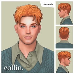 Collin Hair - The Sims 4 Create a Sim - CurseForge