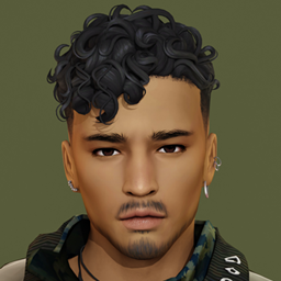 Eustacio Hair - JohnnySims_Eustacio_Hair.zip - The Sims 4 Create a Sim ...