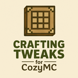 Crafting Tweaks for CozyMC - Minecraft Mods - CurseForge