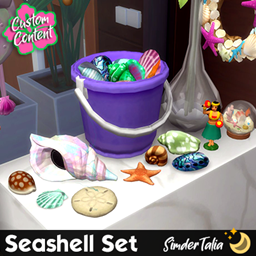 Seashells Set - The Sims 4 Build / Buy - CurseForge