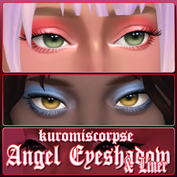 Angel Eyeshadow & Liner - The Sims 4 Create a Sim - CurseForge