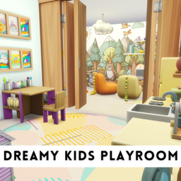 Dreamy Kids Playroom - Files - The Sims 4 Rooms / Lots - CurseForge