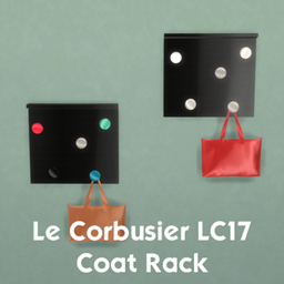 Le Corbusier LC17 Coat Rack - The Sims 4 Build / Buy - CurseForge