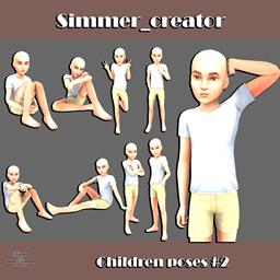 Children poses #2 - The Sims 4 Mods - CurseForge