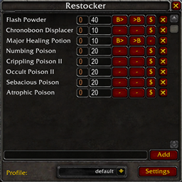 Restocker Classic SOD - World of Warcraft Addons - CurseForge