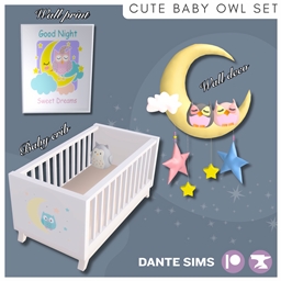 Cute Baby owl set - Comments - The Sims 4 Build / Buy - CurseForge