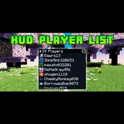 HUD Player List - File - Minecraft Bedrock Texture Packs - CurseForge