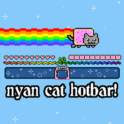 Luvstar's Nyan Cat Hotbar - Minecraft Resource Packs - CurseForge