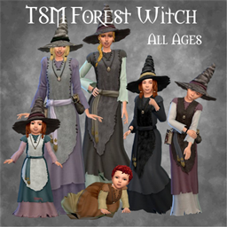 TSM Forest Witch - The Sims 4 Create a Sim - CurseForge