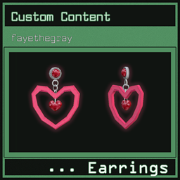 hearts within earrings by fayethegray - The Sims 4 Create a Sim ...