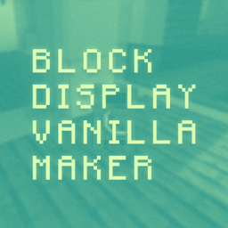 Block Display Maker - Minecraft Bukkit Plugins - CurseForge