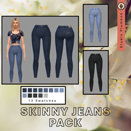 Skinny Jeans Pack- Studio Plumbob - The Sims 4 Create a Sim - CurseForge