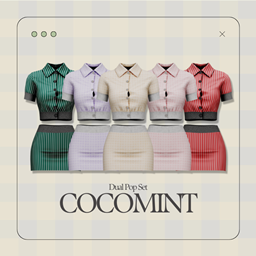 [cocomint] Dual Pop Set - Gallery - The Sims 4 Create a Sim - CurseForge