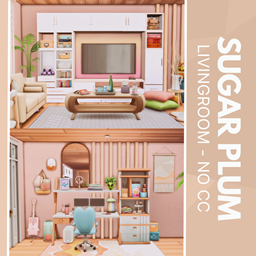 Sugar Plum - No CC - The Sims 4 Rooms / Lots - CurseForge