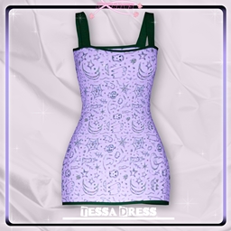 Tessa Short Dress - The Sims 4 Create a Sim - CurseForge