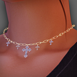 Chain Cross Necklace - The Sims 4 Create a Sim - CurseForge