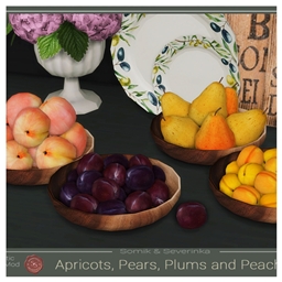 Pears, Peaches, Apricots and Plums by somik_severinka Spanish ...