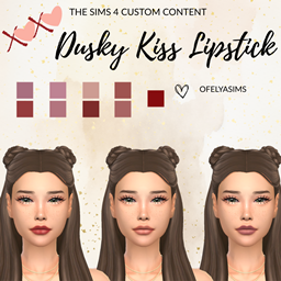 Dusky Kiss Lipstick Set ( Base Game Compatible,9 Color Options) - The ...