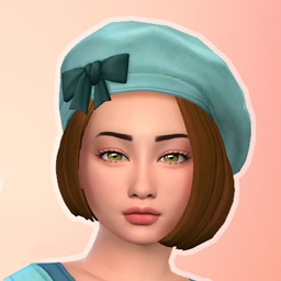 Berret Bow for Girls - Gallery - The Sims 4 Create a Sim - CurseForge