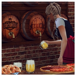 Functional beer barrels by Somik and Severinka Spanish translation - Files - The Sims 4 ...