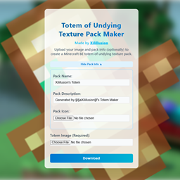 [Tool] Customized Totem MCBE - Files - Minecraft Customization - CurseForge