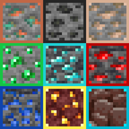 Outlined Ores - Java Edition - Minecraft Resource Packs - CurseForge