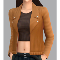 Bella Jacket (Caiocc) - The Sims 4 Create a Sim - CurseForge