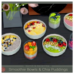 🥣🍓 Smoothie Bowls and Chia Pudding by: Somik & Severinka — Spanish ...