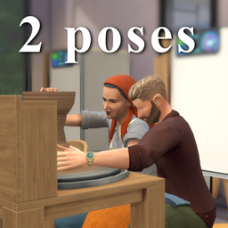 Pottery Posepack - The Sims 4 Mods - CurseForge