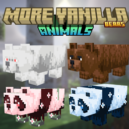 More Vanilla Animals Bears - Minecraft Bedrock Addons - CurseForge