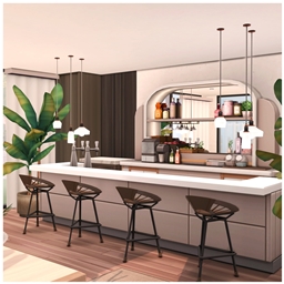Maxime Bar Room - The Sims 4 Rooms / Lots - CurseForge