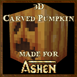 Carved 3D Pumpkin for Ashen16x - Minecraft Resource Packs - CurseForge