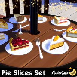 Pie Slices Set - The Sims 4 Build / Buy - CurseForge