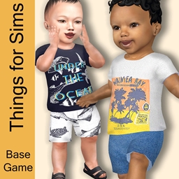 Infant Summer Tee - The Sims 4 Create a Sim - CurseForge