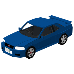Nissan R34 GTR - Simple Car Series - Minecraft Bedrock Addons - CurseForge
