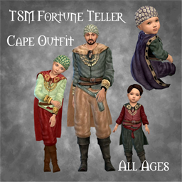 fortune teller cape