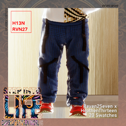 Toddler's Techwear Tactical Nylon Strap Cyberpunk Trousers - The Sims 4 ...