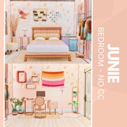 Junie Bedroom - No CC - The Sims 4 Rooms / Lots - CurseForge