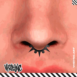 [VHSync] Spike Septum Piercing - The Sims 4 Create a Sim - CurseForge