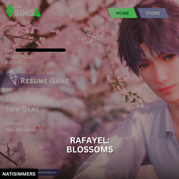 LADS: Rafayel (祁煜) Blossoms Main Menu Override - Files - The Sims 4 ...