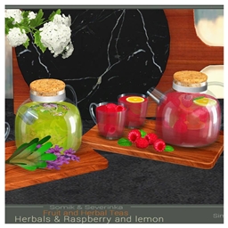 Herbal Tea and Raspberry Tea by: Somik & Severinka — Spanish ...