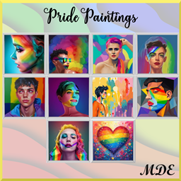 Pride Posters & Paintings - Gallery - The Sims 4 Build / Buy - CurseForge