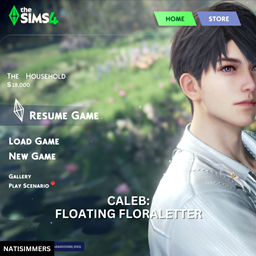 LADS: Caleb ( 夏以昼 ) Floating Floraletter Main Menu Override - Files ...