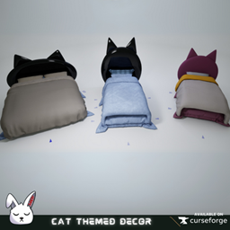 Cozy Bed: Cat Design - inZOI Build Mode - CurseForge