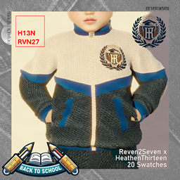 Toddler's Sports Track Suit Zip Up Jacket Uniform - The Sims 4 Create a ...